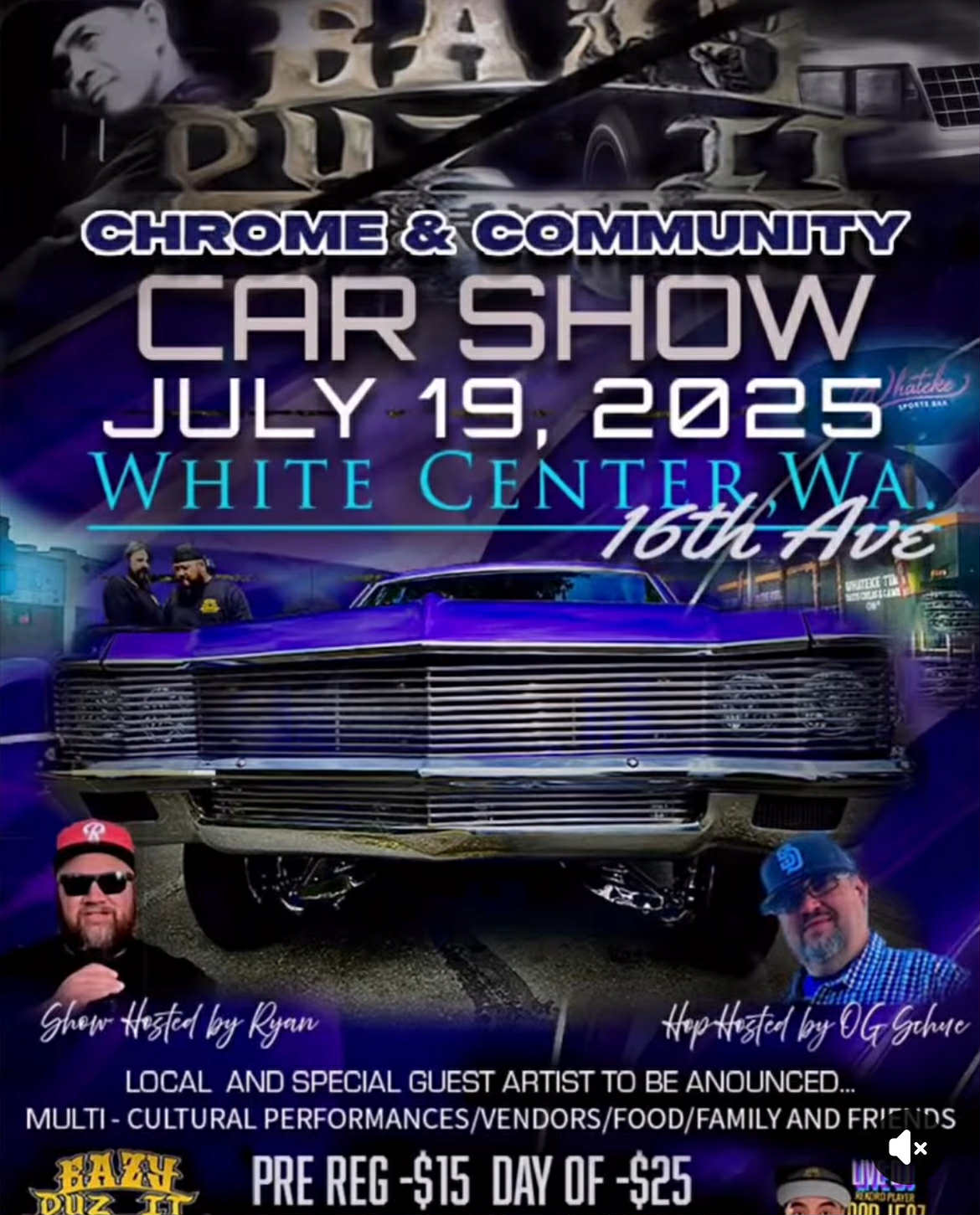 Chrome and Community car show coming back to White Center July 19 ...